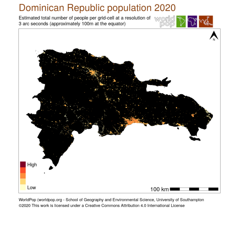 DISTRIBUCIÓN ESPACIAL DE LA POBLACIÓN DE REPÚBLICA DOMINICANA ...